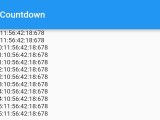 Flutter Countdown Not Counting Down Flutter Fixes