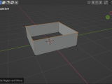 Python Extrude Vertices While Filling Them Blender Stack Exchange
