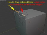 Component Snapping Blender Stack Exchange