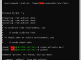 Anaconda Command Python Not Found Inside Conda Environment Stack