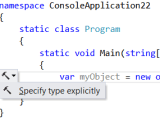 C Autochange Implicit Variable Declaration To Explicit Stack Overflow