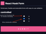 Reactjs Check A Checkbox When One Is Checked React Hook Form Stack