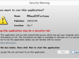 Java Running This Application May Be A Security Risk Stack Overflow