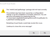 C How Can I Fix The Microsoft Visual Studio Error Package Did Not