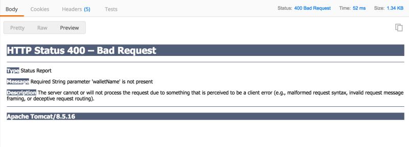 Java Http Status 400 Required String Parameter Walletname Is Not - Best Vintage Arts in 4K