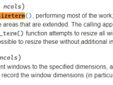Terminal How To Fix The Width And Height Of The Window Using Curses