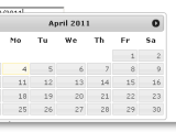 Jquery Datepicker Positioning Problem Date Picker Blocks Half Of A