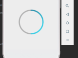 Android Circular Progress Bar With Rounded Corners Stack Overflow