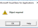 Excel Vba Runtime Error 424 Object Required When Deleting Rows