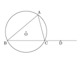 Geometry A Triangle Inside A Circle Mathematics Stack Exchange