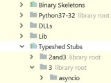 Python Pycharm Navigating To Library Source Difference Between
