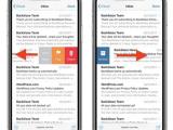 Mobile Swipe For Action Ios Vs Android User Experience Stack Exchange