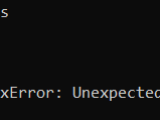 Javascript Getting This Error On Running Js Using Node Uncaught