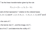 Vector Spaces Linear Transformations And Matrix Basis Mathematics