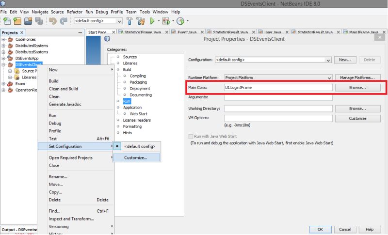 Netbeans How To Set Default Main Class In Java Stack Overflow - Classic Nature Background - Mobile
