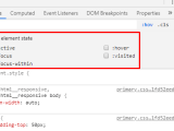 Html How To Inspect Check Hover State Of Any Element Using Inspect