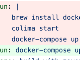 Macos Running Docker And Github Actions Error Command Not Found