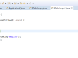 Eclipse Java While Loop Output Doesn T Show Stack Overflow