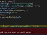 Android Casterror Null Check Operator Used On A Null Value Error