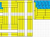 Geometry Tiling Rectangles With F Pentomino Plus Rectangles