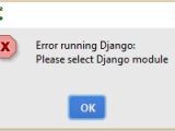 Python Error Running Django In Intellij Pycharm Stack Overflow