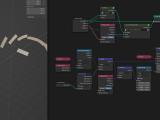 Geometry Nodes Bend Each Instance To Curve Blender Stack Exchange