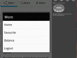 Overflow Menu Shown As A Contextual Menu In Android Appcompat Stack