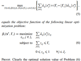 Linear Algebra Help Understand A Dual Of An Optimization Problem