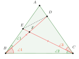 Geometry Isosceles Triangle Mathematics Stack Exchange