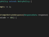 Jwt Refreshtoken In Flutter With Expiredtokenretrypolicy