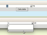 Python Gui Calculator Drop Down Menu Stack Overflow