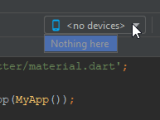 Android Studio Emulator Not Selectable Stack Overflow