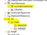 Java Duplicate Source Folder When Creating A Maven Web Project