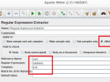 Regular Expression Extractor On Jmeter Doesn T Work Properly Stack