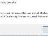 Windows 10 Can Not Run Eclipse Error Could Not Create The Java