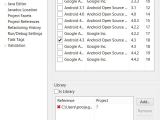 Eclipse Project Library Not Getting Added To Android Project Stack