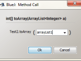 Java How Do I Enter Parameters For An Arraylist In Bluej Stack