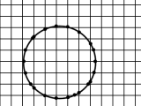Algorithm Finding Intersection Points Of Circle And Grid Efficiently
