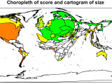 Ggplot2 Cartogram Choropleth Map In R Stack Overflow