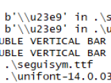 Solved Wxpython Displays Some Unicode Glyphs Differently In Linux And