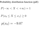 Statistics Probability Density Function Rules Mathematics Stack