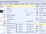 Visual Studio 2017 Community Watch Window Stack Overflow