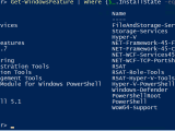 Powershell Display Feature Lists And Subfeatures Using Get