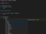Python Generic Inheritance And Vscode Intellisense Msls Stack Overflow