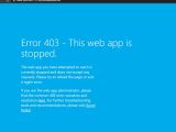 How To Resolve Error 403 Python Web App Is Stopped On Azure Stack