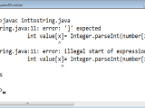 Java How To Convert An String Variable With Array To An Integer