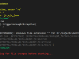 Javascript Getting Error Typeerror Err Unknown File Extension