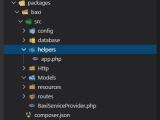 Php Creating Custom Helper Functions In Within Packages Like In