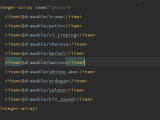 How To Get This Type Of Array From String Xml File To An Android