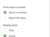 Set Data Validation Display Style In Apps Script Stack Overflow